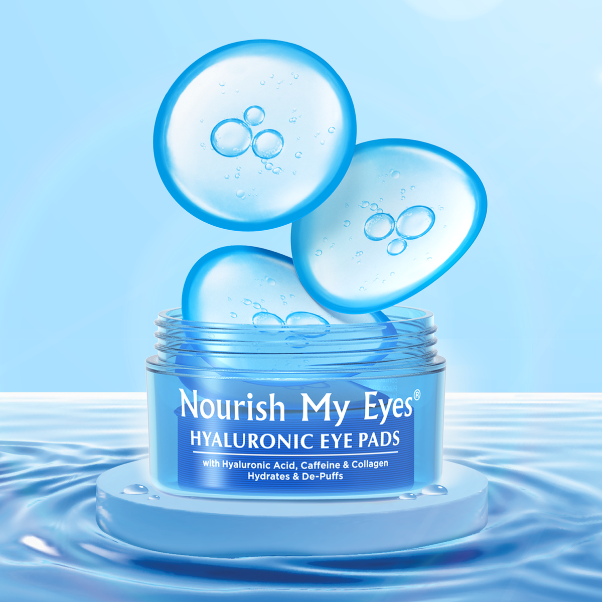 Fran Wilson Hyaluronic Eye Pads – Nourish My Eyes Treatment – Livaura
